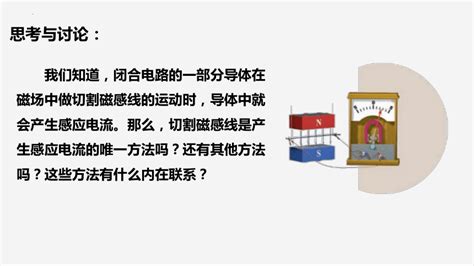 133电磁感应现象及应用（课件）共32张ppt 高二物理（人教版2019必修第三册） 21世纪教育网