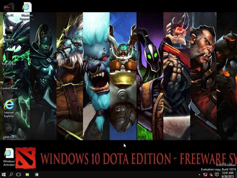 Windows 10 Dota Edition Crustywindows