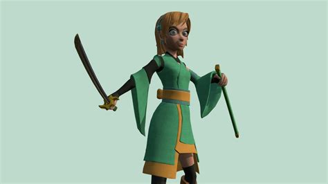 Lisbeth 3d Model By Hitshironakamine13 [07e799d] Sketchfab