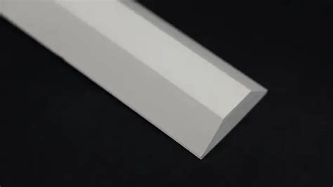 Pvc Foam Triangle Joint False Formwork Fillet Edge Profile Plastic Strip Chamfer For Concrete