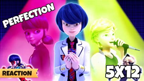 Miraculous Ladybug S05e12 Perfection Reaction Youtube