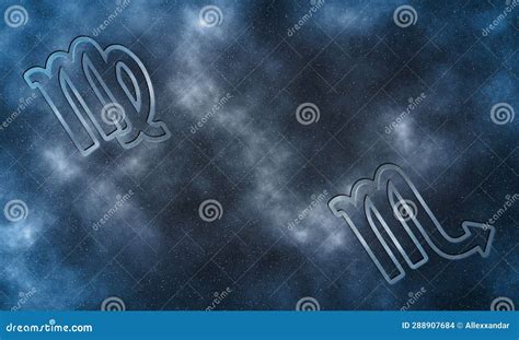 Virgo And Scorpio Compatibility Stock Illustration Illustration Of