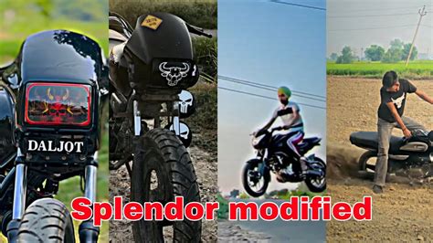 Top Modified Splendor Lovers Black Splendor Modified 🔥🦅hr Pb Lovers ⚠️