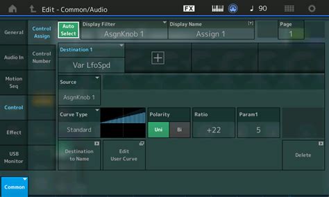 Mastering MODX Super Knob Common YamahaSynth