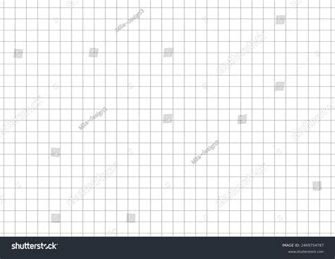 Grid Line Graph Sheet Check Pattern Stock Illustration 2469754787