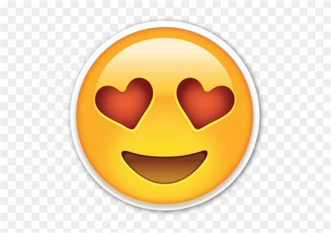 Resultado De Imagem Para Emojis Whatsapp Png Heart Eyes Emoji Sticker