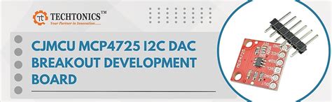 Techtonics CJMCU MCP I C DAC Breakout Development Board Amazon In Computers Accessories