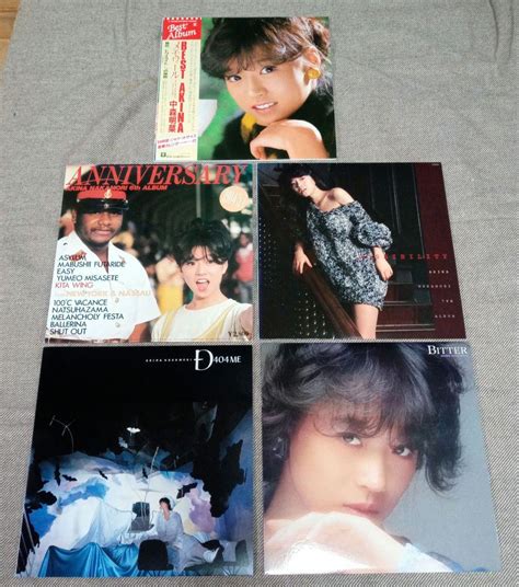 【美品、音飛び無し確認】中森明菜レコード 83〜85 前期の絶頂期5枚組 By メルカリ