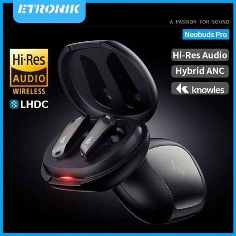 Edifier Neobuds Pro หูฟังไร้สายตัดเสียงรบกวน Anc ไดร์เวอร์ไฮบริด ไมค์ 6