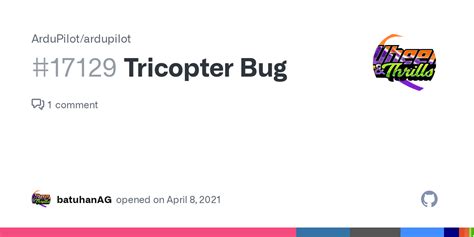 Tricopter Bug · Issue 17129 · Ardupilotardupilot · Github