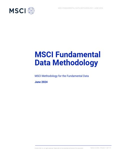 Mscifundamentaldatamethodology20240625 Pdf