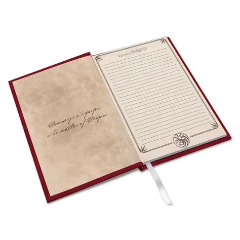 game of thrones premium a5 notebook targaryen