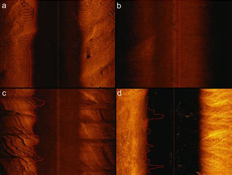 Example Side Scan Sonar Images Demonstrating Variability In Image Download Scientific Diagram