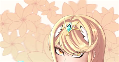 ゼノブレイド2 Mythra Hikari Xenoblade Redraw Shpykeのイラスト Pixiv