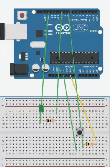 Arduino Da Butona Bas Nca Led K Yakmak Reitix