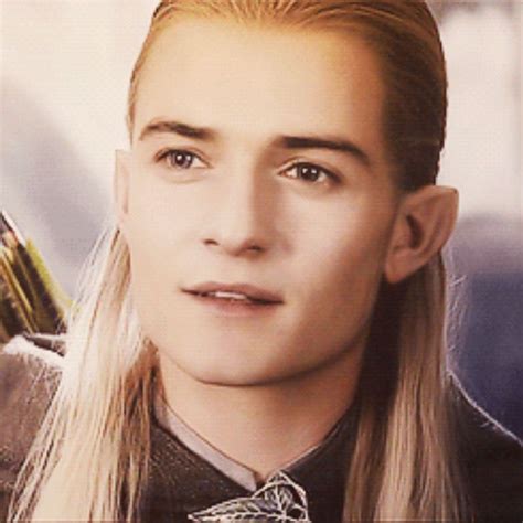 Legolas Smiling