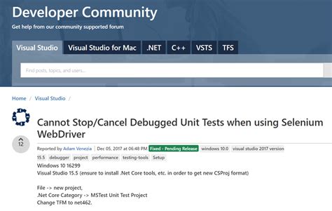 Vs2017 Test Explorer Hangs Workaround Or How To Create An External Tool