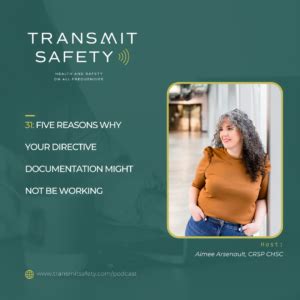 31 Five Reasons Why Your Directive Documentation Might Not Be Working Transmitsafety Com