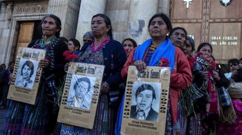 Víctimas Del Conflicto Armado En Guatemala Piden Una Comisión Para