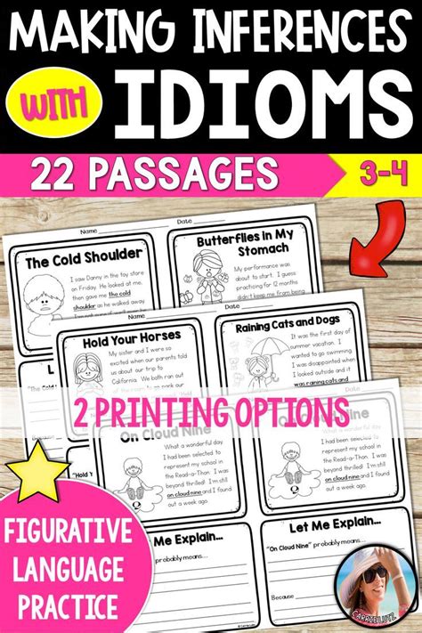 Inference Reading Passages Making Inferences Worksheets Graphic