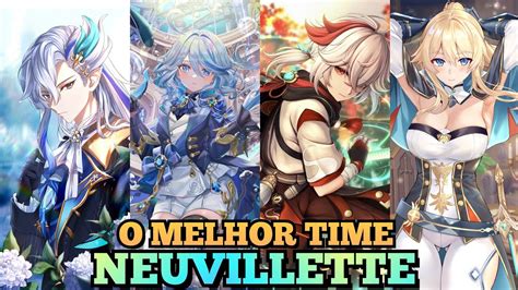O Melhor Time Para O NEUVILLETTE GENSHIN IMPACT YouTube