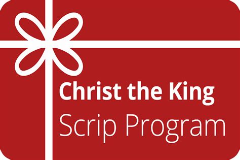 Scrip Program Christ The King Lutheran Church In Cumming Ga