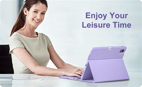 Hamile Funda para iPad de 10 ª generación con teclado de 10 9
