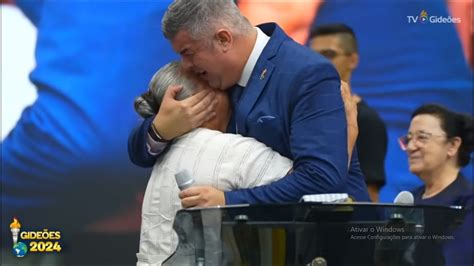 TESTEMUNHO REGINALDO RIBEIRO Gideões 2024 forte YouTube