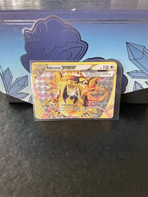 CARTE POKÉMON XY Rupture turbo Rattatac turbo PV FULL ART FR EUR PicClick FR