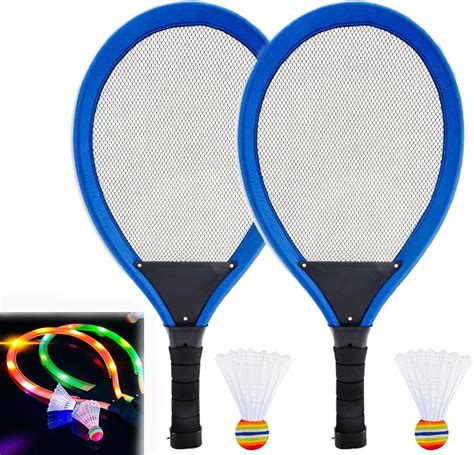 Yuragim Lichtgevende Shuttle Set 6 Stuks Nacht Spel Sport Yuragim Led