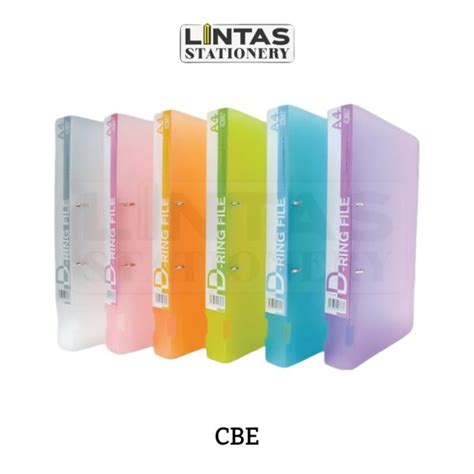 Cbe Colour Ring File 2d A4 2d626 Lintas Stationery