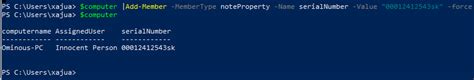 Storing Objects And Text Powershell City
