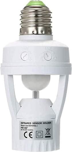 Abbasali E27 Motion Sensor Lamp Holder Pir Switch 360 Degrees Pir