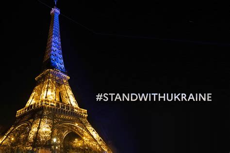 Eiffel Tower Night Blue