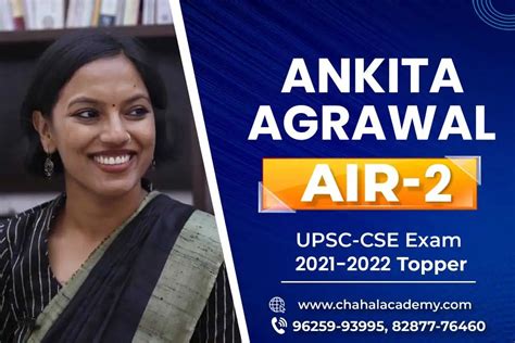 Ankita Agarwal Rank 2 Upsc Civil Services 2021 22 Ias Topper