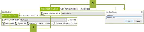 Automated Creation Of Bim Cost Classification Bexel Manager Help Center