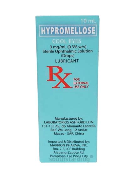 Cool Eyes Hypromellose 3mg Ml 03 Sterile Ophthalmic Solution