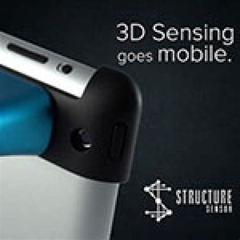 Structure Sensor 3d Scanner Works With New Ipad Air And Ipad Mini 3d