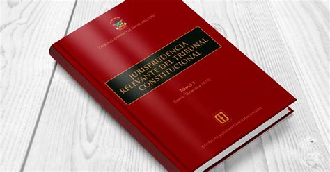 Descarga El Tomo X De La Jurisprudencia Relevante Del Tribunal
