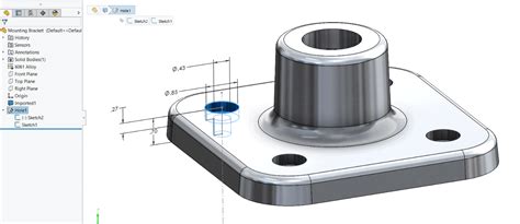 Solidworks Basic Editing Of Imported Parts Computer Aided Technology