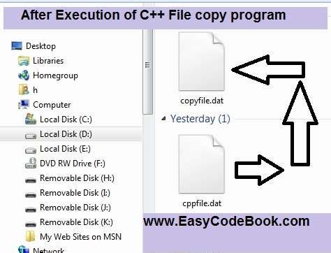 Copy All Records To Another File Program In C Plus Plus EasyCodeBook