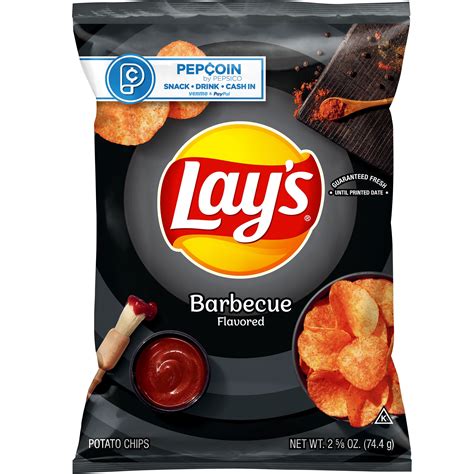 Lays Barbecue Flavored Potato Chips 2625 Oz Bag Droneup Delivery
