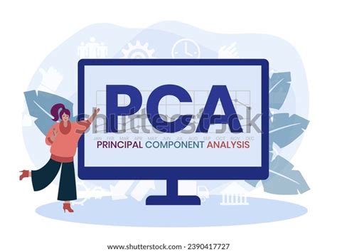Pca Principal Component Analysis Acronym Concept Stock Vector Royalty Free 2390417727