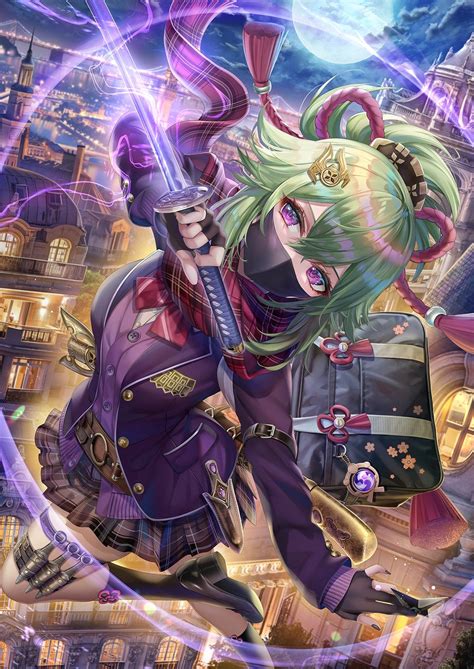 Kuki Shinobu Genshin Impact Rawwnime