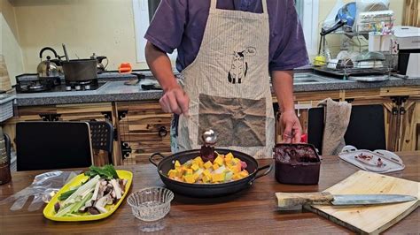 요리하는 남자제철채소를 듬쁙 넣은 두루치기 Youtube