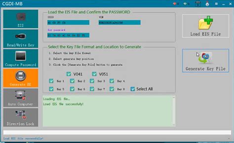 CGDI Prog MB Quick Test Read EZS Calculate Pass And Write Key