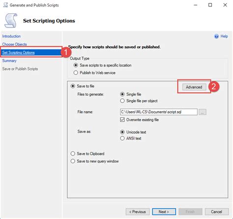 Hướng Dẫn Generate Script Backup File Sql Tất Cả Databases Sql Server 2014