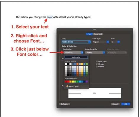 Ways To Quickly Change Text Color In Microsoft Word The Techie Senior