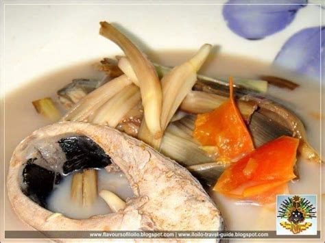 Sinigang Nga Bangrus W Puso Ng Saging Iloilo Food Trip