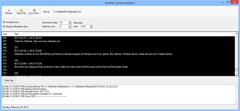 Subtitle Synchronization Download Softpedia